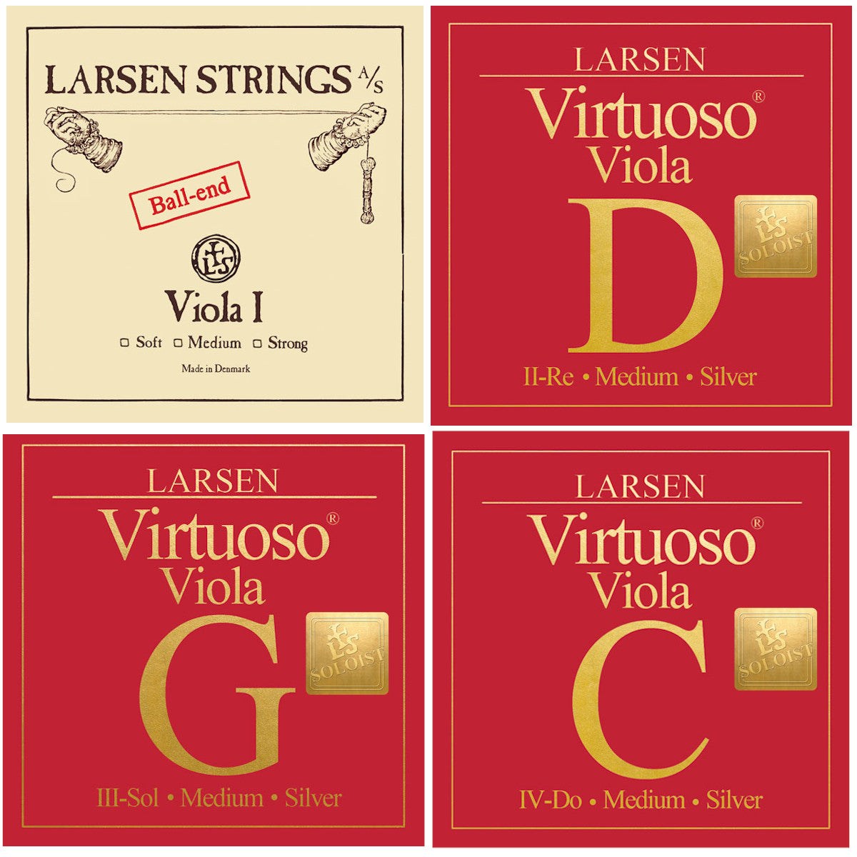 Larsen Virtuoso Soloist Viola Set – The Long Island Violin Shop