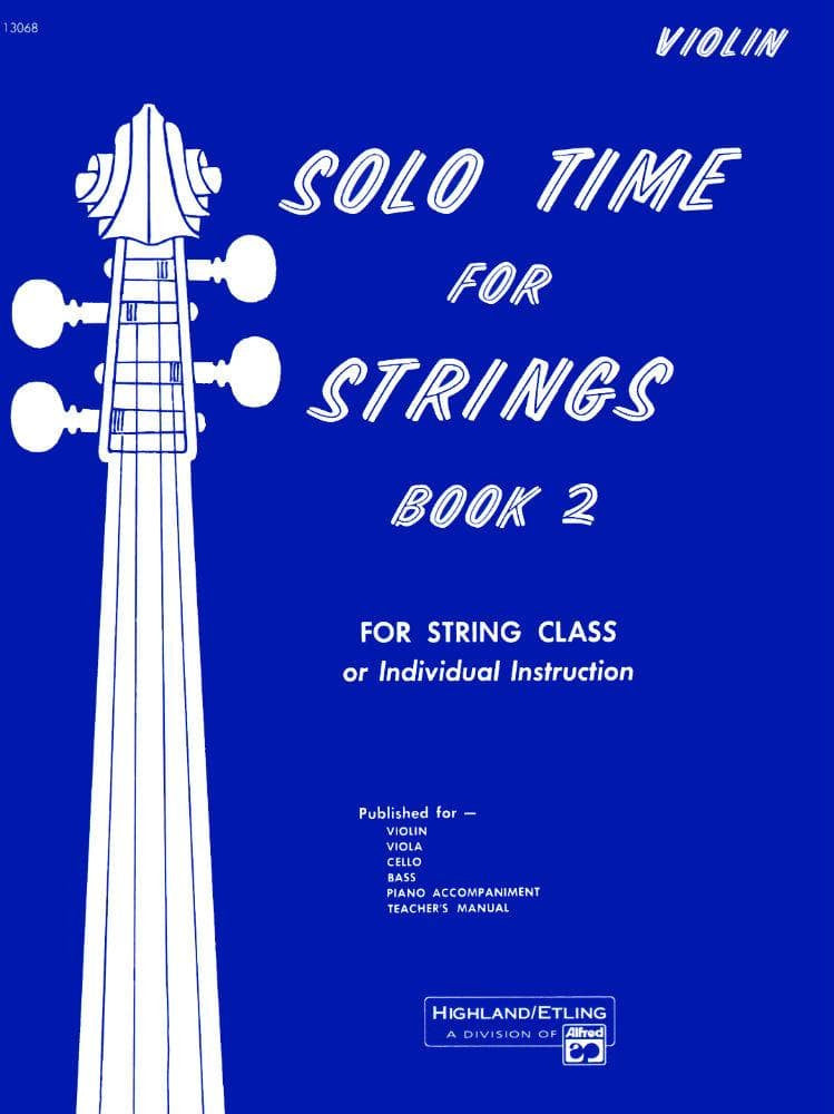 Solo Time For Strings, Violin Book 2 – The Long Island Violin Shop